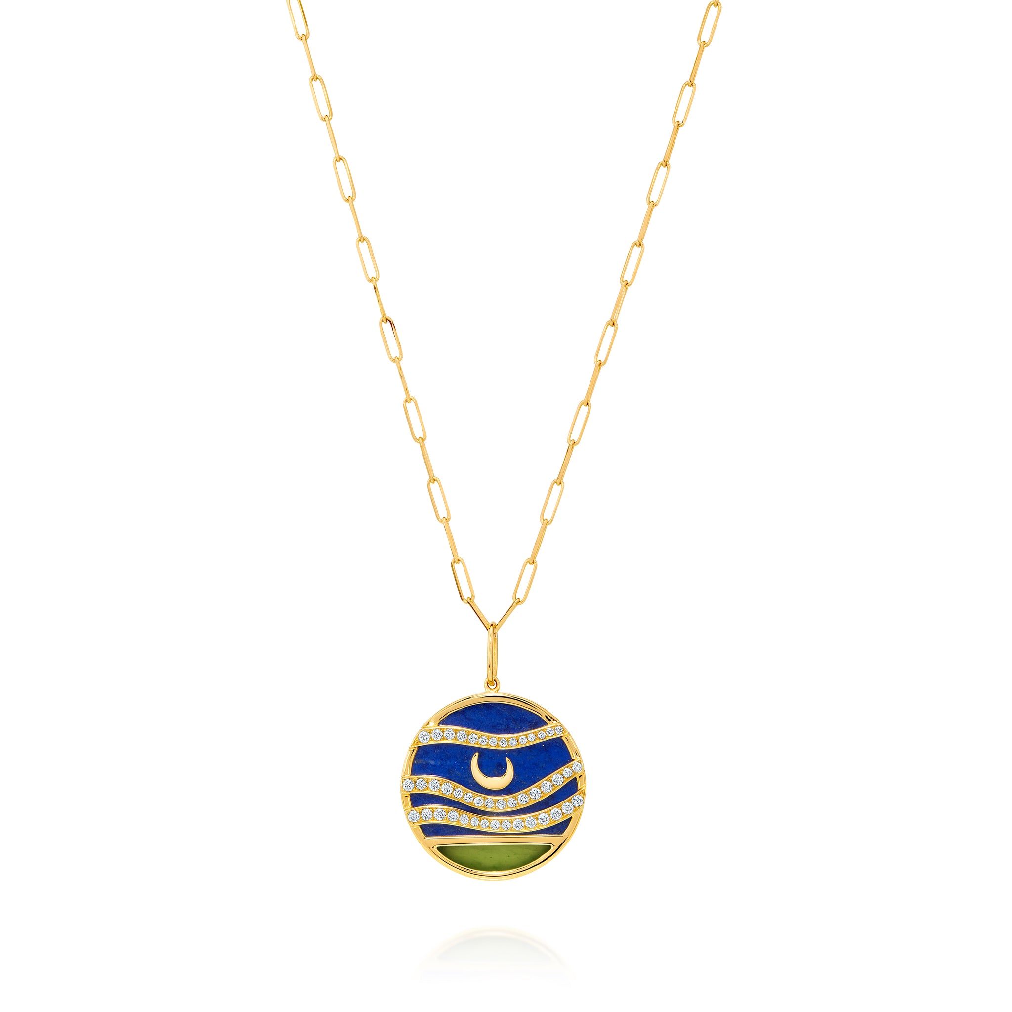 A Lua Lapis Pendant