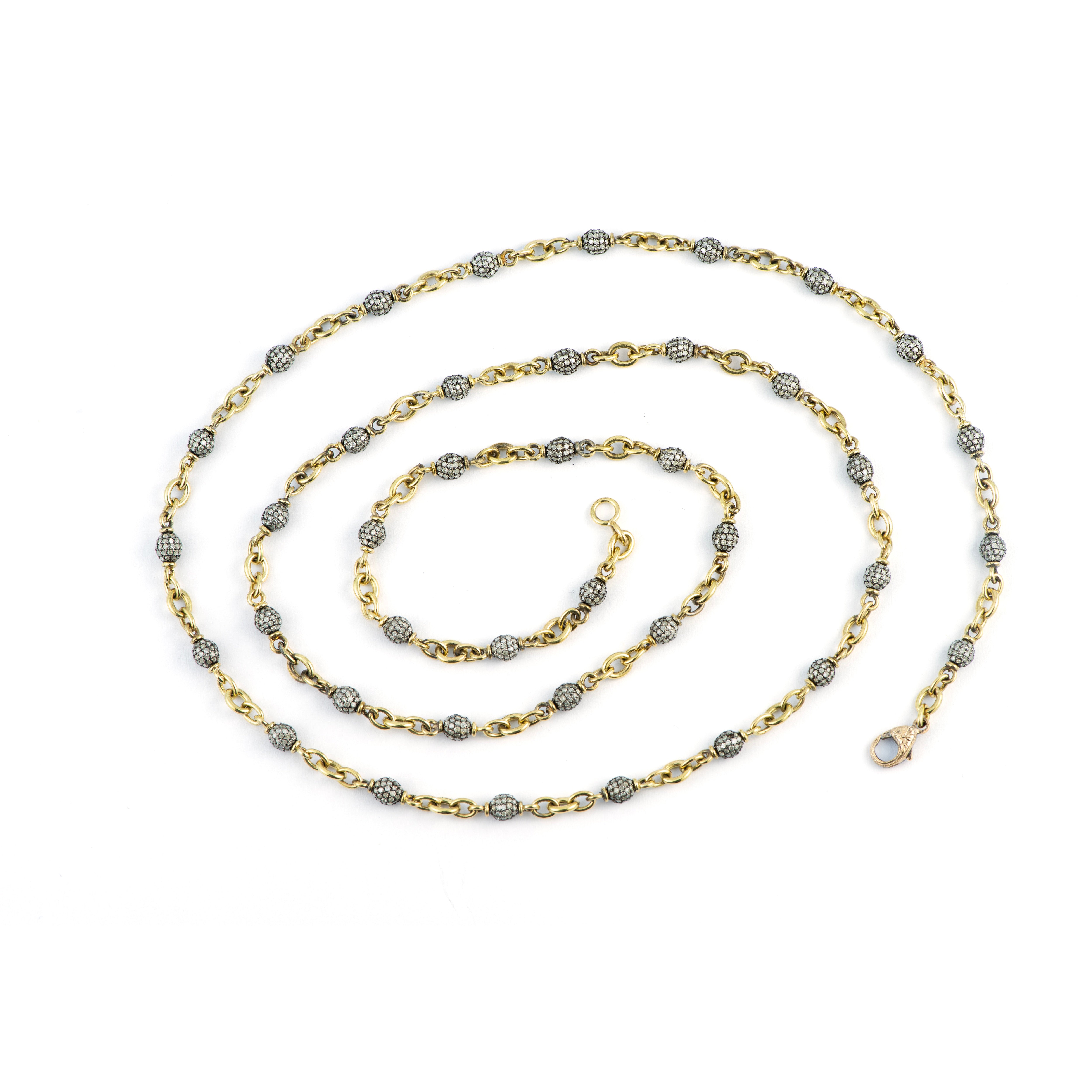 32" Diamond Confetti Chain – TinyGods